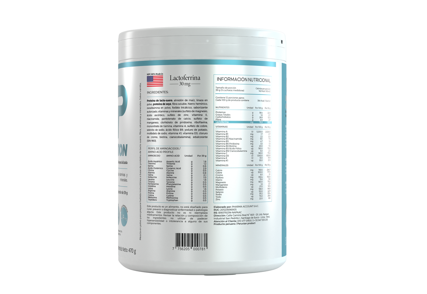 SP NUTRITION – Pharma Account